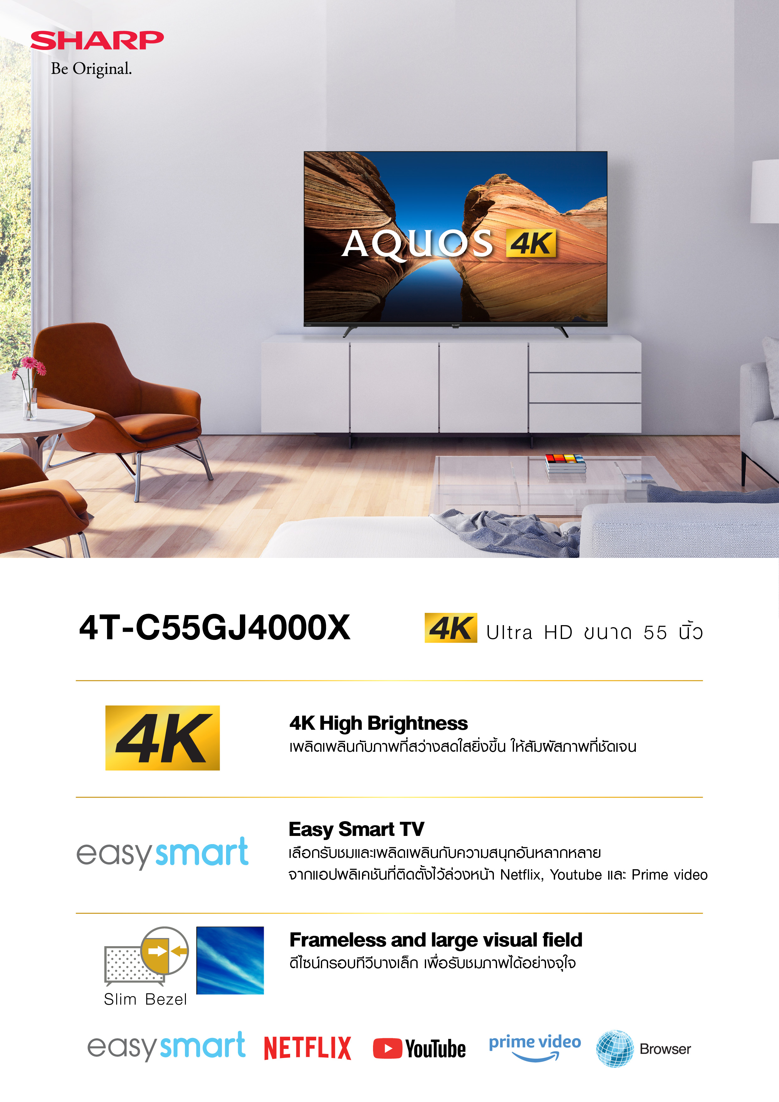 4T-C55GJ4000X | Sharp